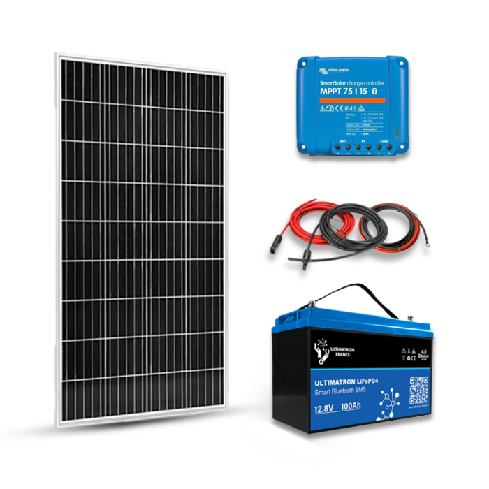 kit solar 180w/12v for camper van - Marine Specials